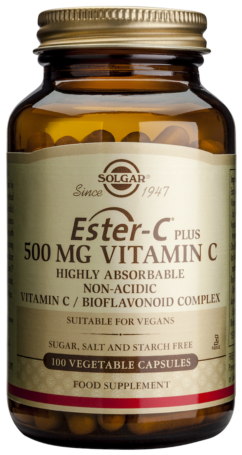SOLGAR ESTER C 500MG 100VCAP | Pharmacy-shop